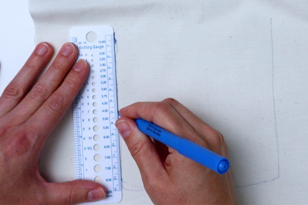 How to Line a Macrame or Crochet Bag (By Hand!) | Marching North