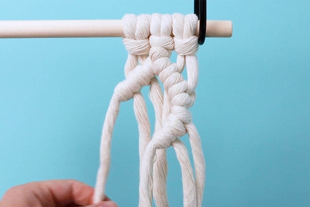 DIY Boho Macrame Wall Hanging with Tassels (Free Pattern!) | Marching North