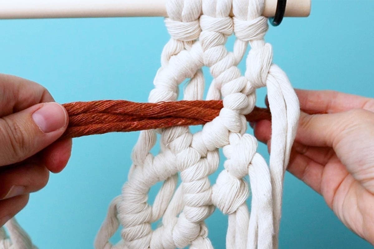 DIY Boho Macrame Wall Hanging with Tassels (Free Pattern!) | Marching North