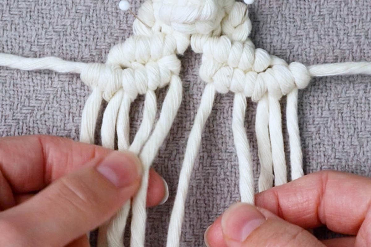 Easy Boho Macrame Christmas Tree (Free Pattern & Video!) | Marching North