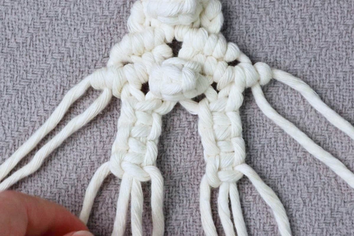 Easy Boho Macrame Christmas Tree (Free Pattern & Video!) | Marching North