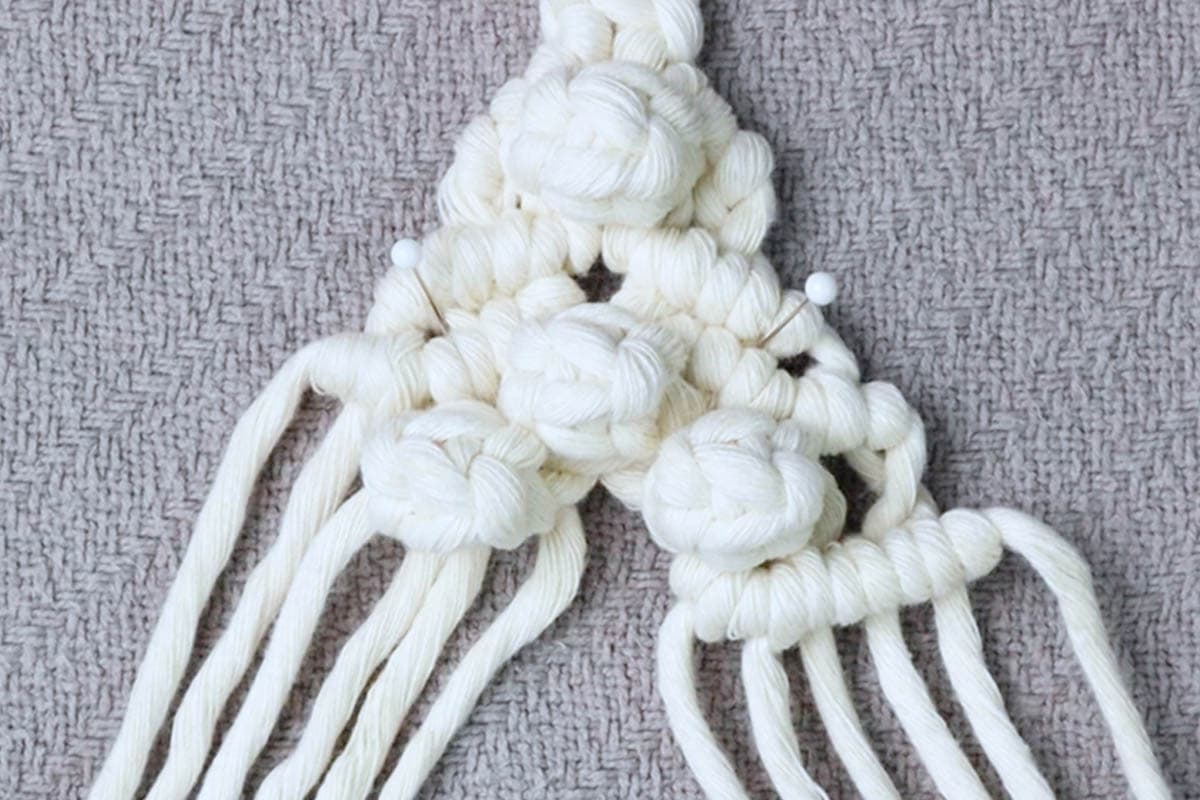 Easy Boho Macrame Christmas Tree (Free Pattern & Video!) | Marching North