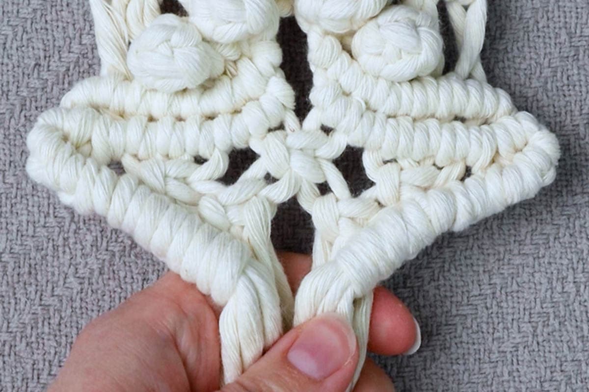 Easy Boho Macrame Christmas Tree (Free Pattern & Video!) | Marching North