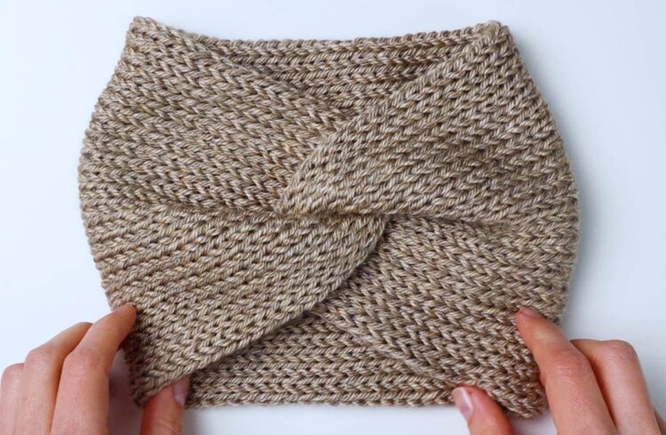 Free Twisted Knitting Machine Headband Pattern (Sentro, Jamit, or Addi ...
