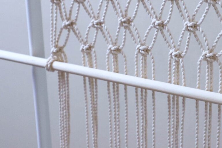 DIY Macrame Toy Hammock (Free Pattern & Video!) | Marching North