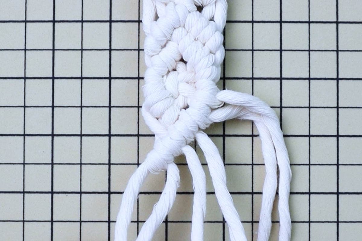 DIY Macrame Diamond Keychain (Free Pattern & Video!) | Marching North