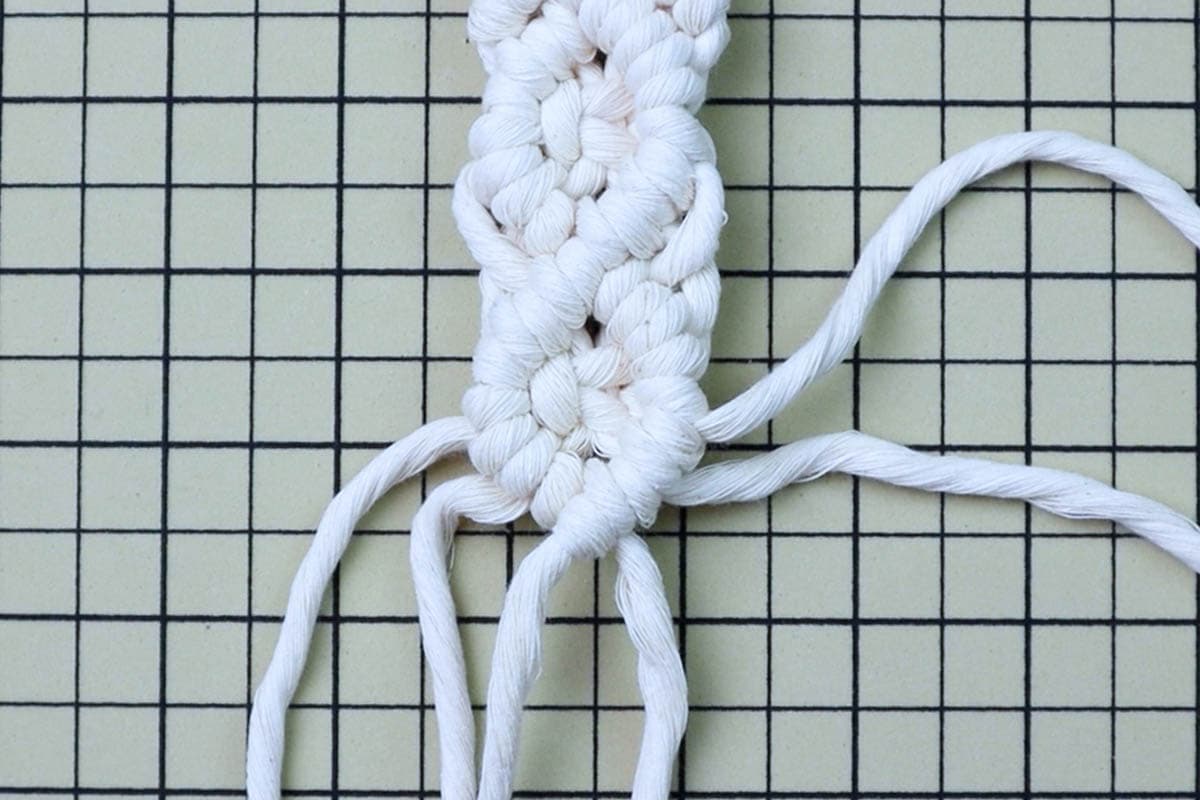 DIY Macrame Diamond Keychain (Free Pattern & Video!) | Marching North