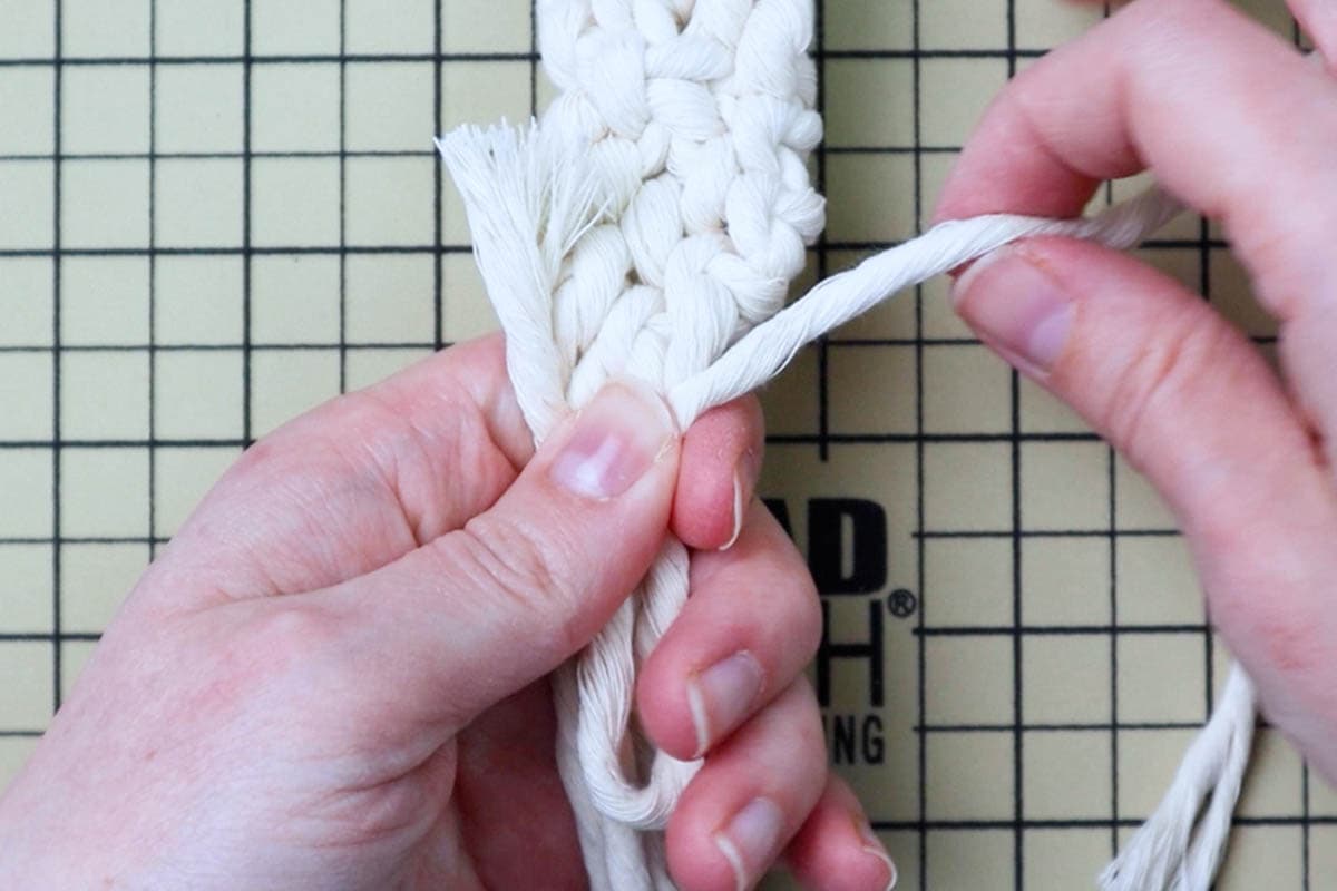 DIY Macrame Diamond Keychain (Free Pattern & Video!) | Marching North