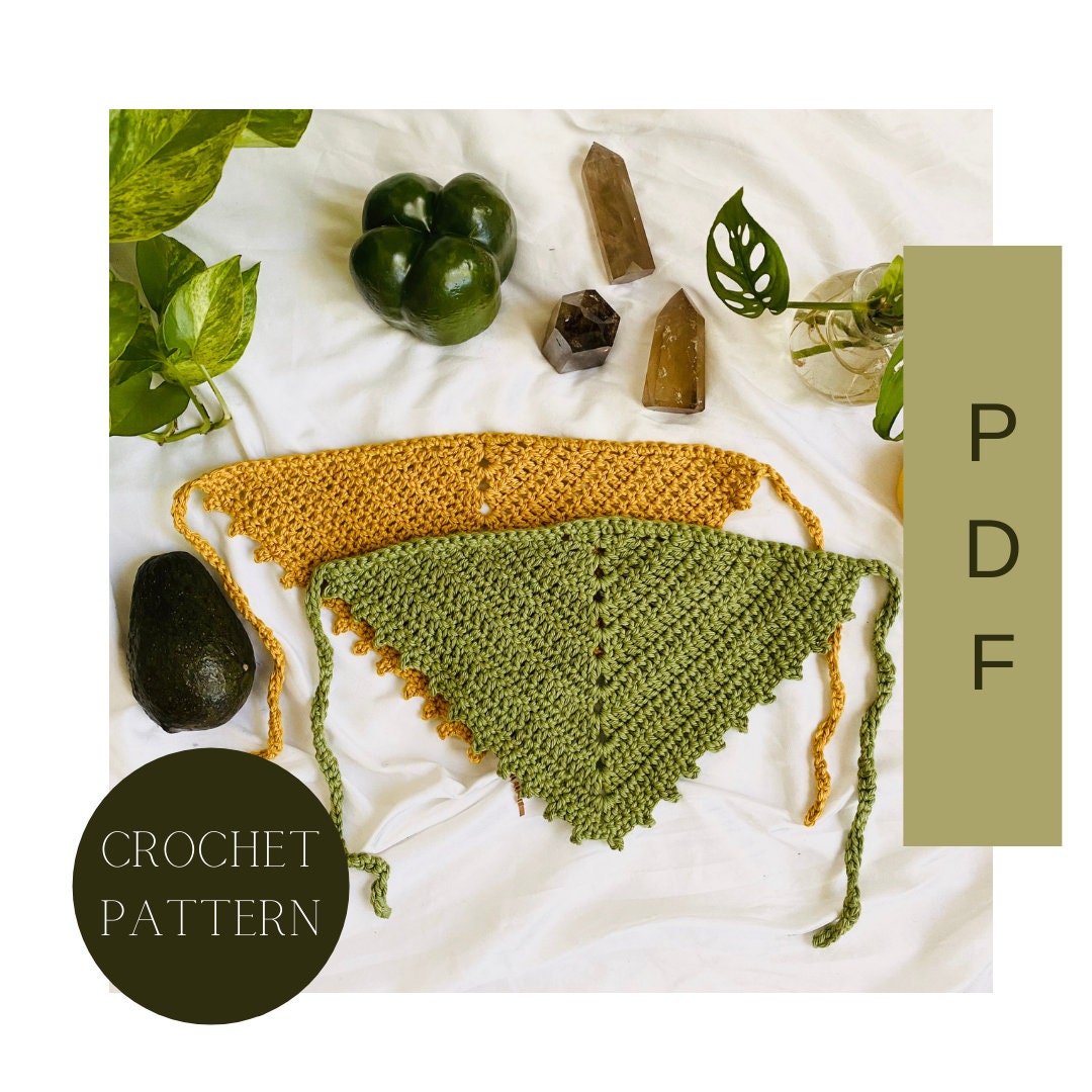 17 Lovely Crochet Bandana Patterns You Have to Try! | Marching North