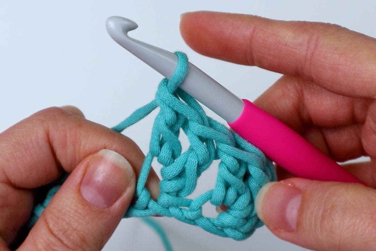 How to Crochet the V Stitch (Step By Step) | Marching North