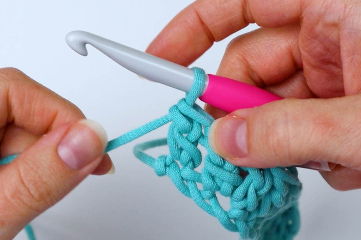 How to Crochet the V Stitch (Step By Step) | Marching North