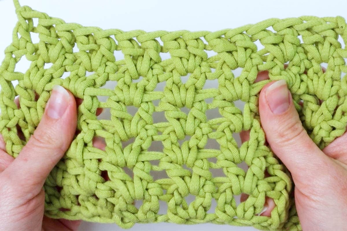 How to Crochet the V Stitch (Step By Step) | Marching North