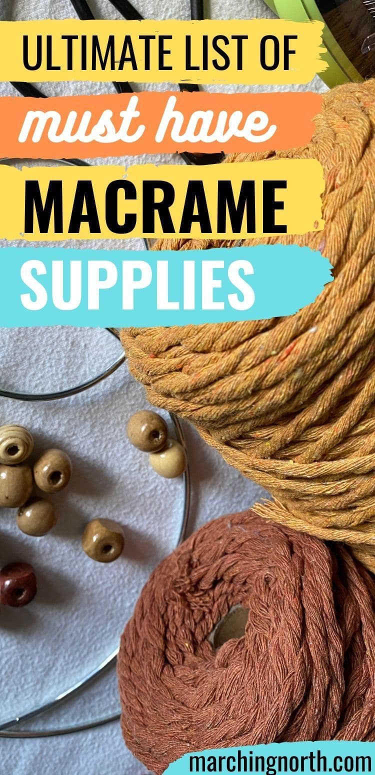Best Macrame Cord & Supplies // Beginners Guide | Marching North