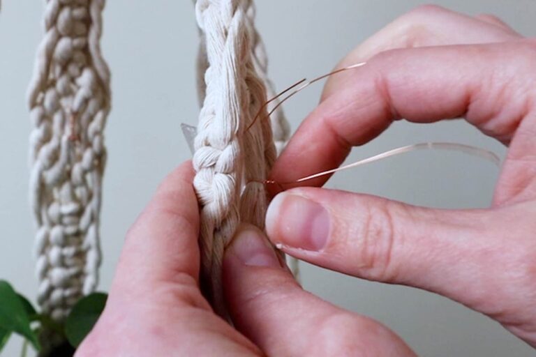 How to Add a Crystal or Stone to Your Macrame Designs | Marching North