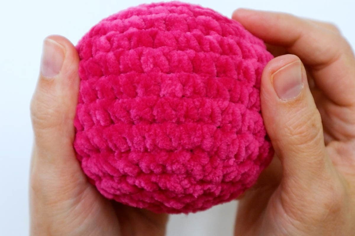 How to Crochet an Amigurumi Ball (Easy Free Pattern!) | Marching North