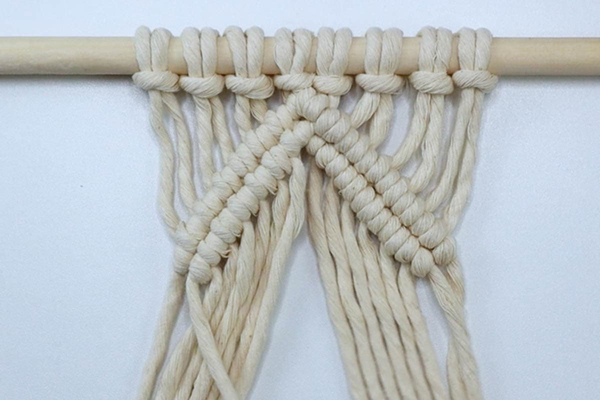 How to Make a Macrame Feather Wall Hanging (Tutorial) | Marching North