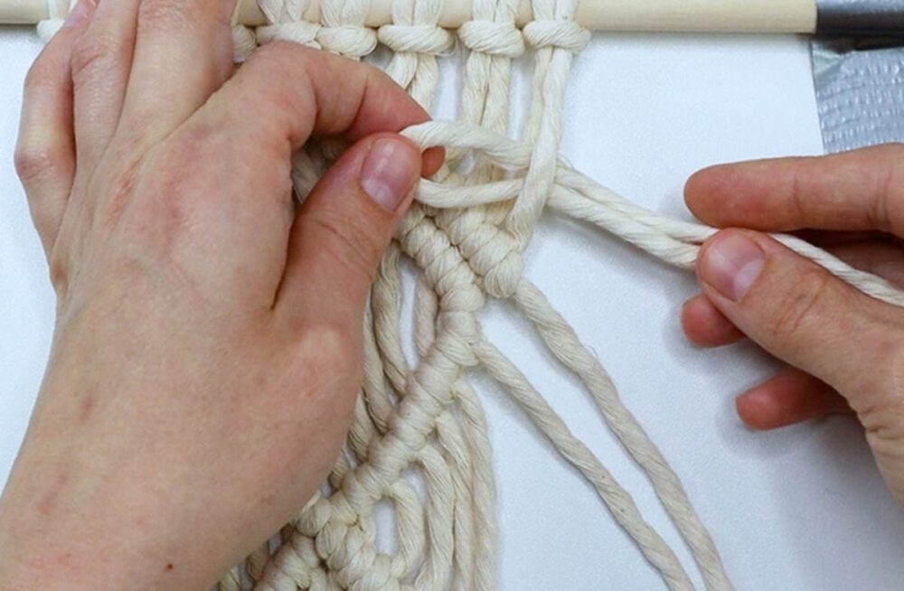 How to Make a Macrame Feather Wall Hanging (Tutorial) | Marching North