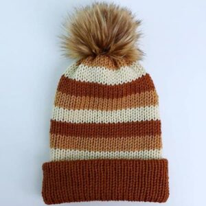 Easiest Knitting Machine Beanie Hat Pattern (Sentro, Jamit, or Addi ...