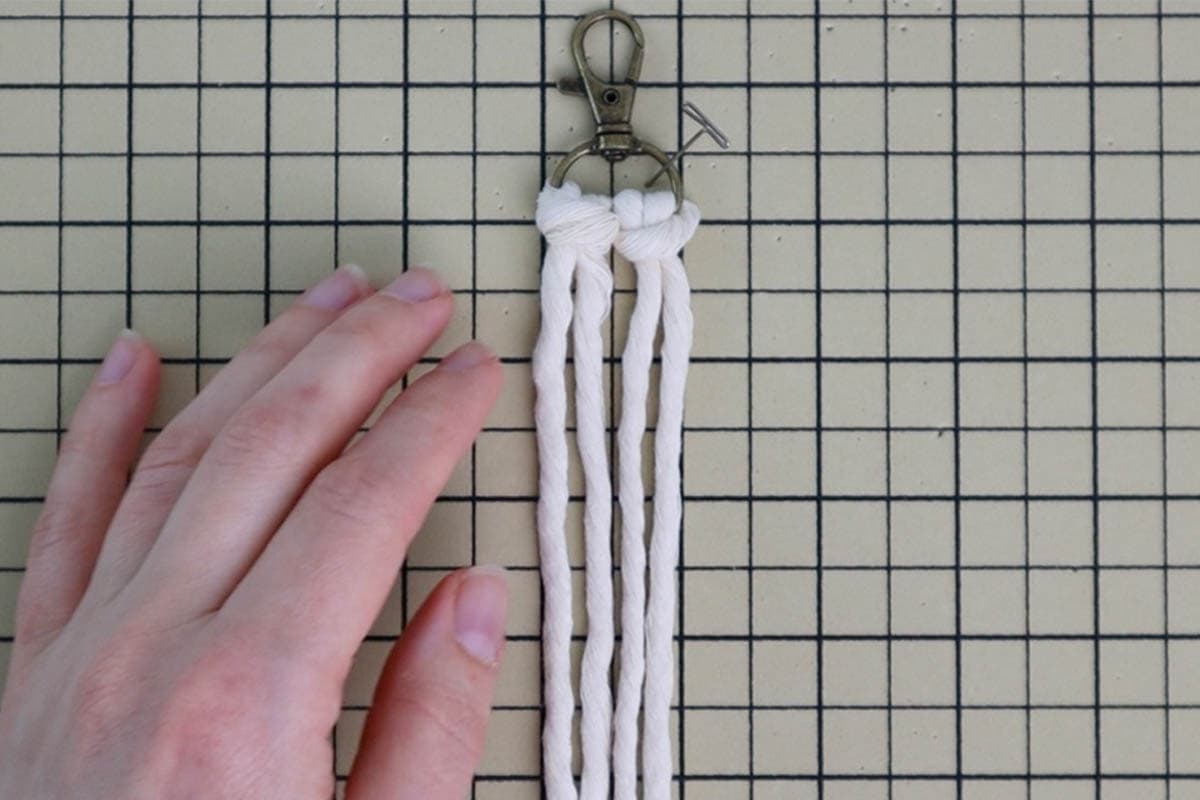 DIY Macrame Wristlet Keychain (2 Ways!) Easy Tutorial | Marching North