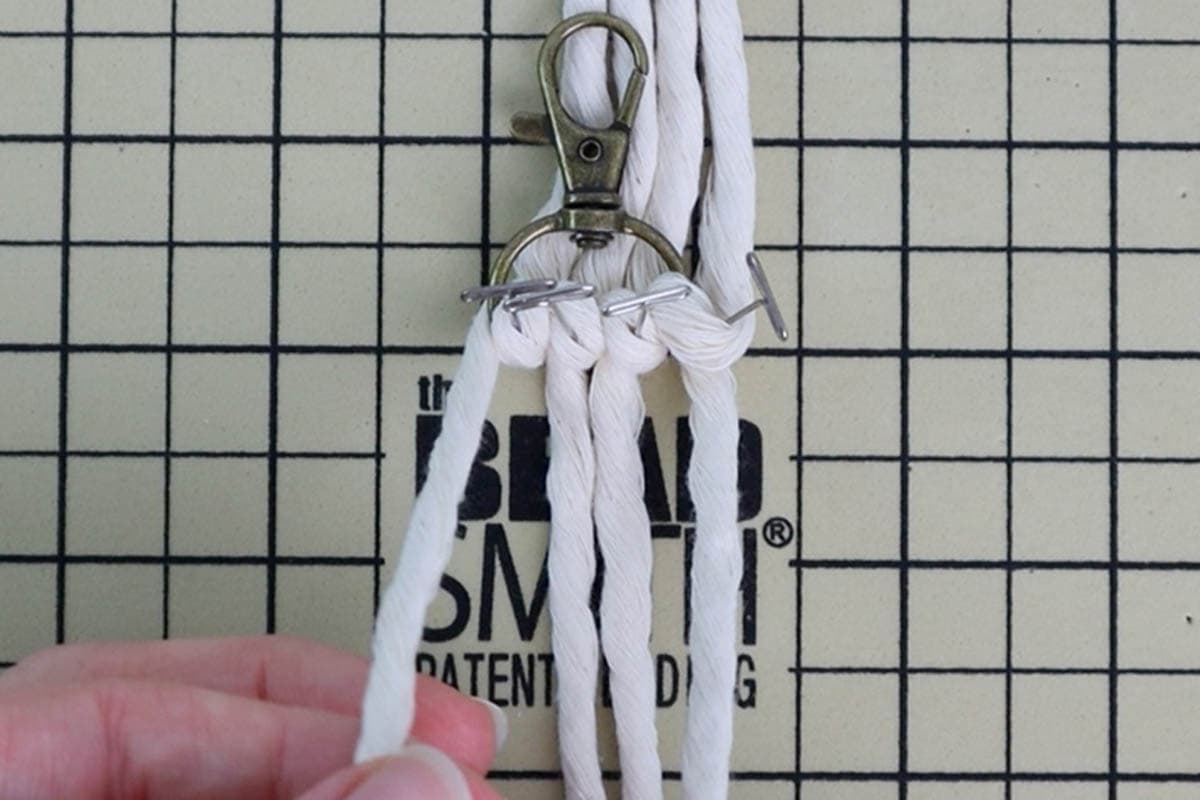 DIY Macrame Wristlet Keychain (2 Ways!) Easy Tutorial | Marching North