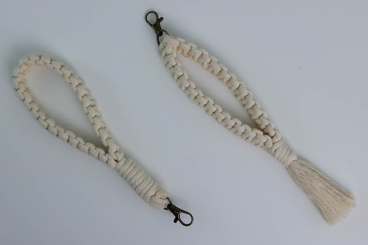 DIY Macrame Wristlet Keychain (2 Ways!) Easy Tutorial | Marching North