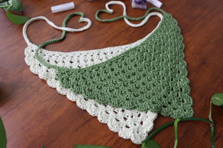 Granny Crochet Bandana (Easy Free Pattern & Tutorial UPDATED ...