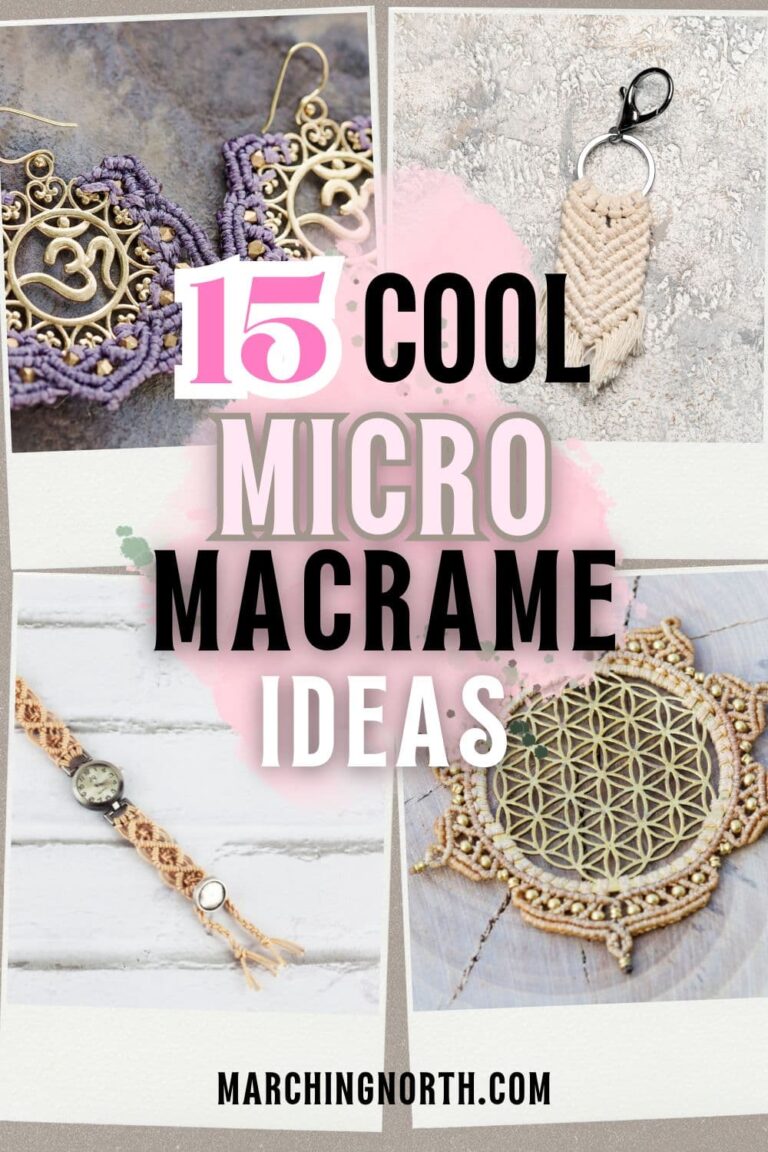 15 Best Micro Macrame Ideas: Cool Patterns & Easy Tutorials! | Marching ...