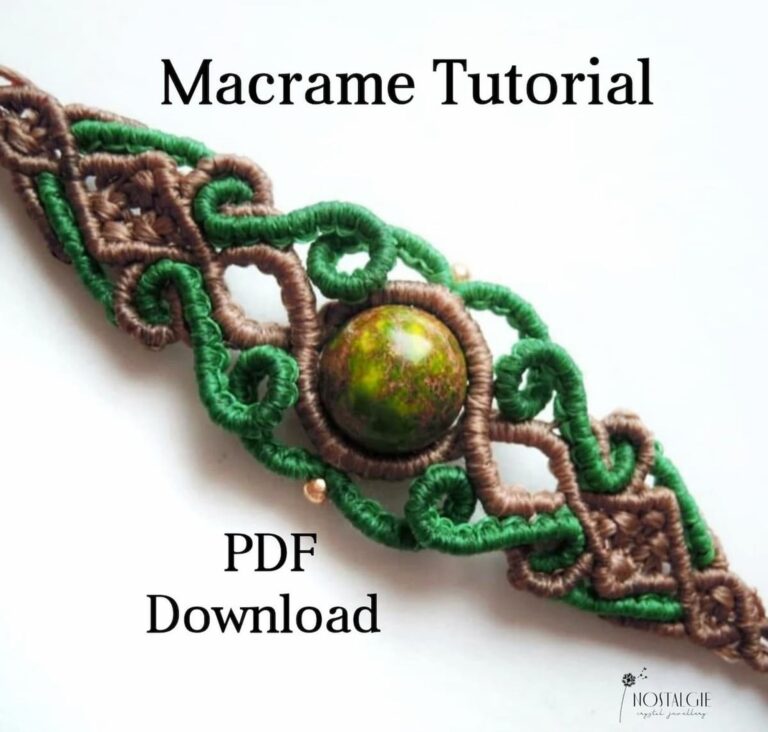 15 Best Micro Macrame Ideas: Cool Patterns & Easy Tutorials! | Marching ...