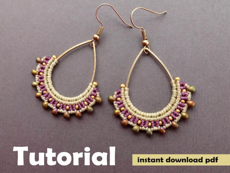 15 Best Micro Macrame Ideas: Cool Patterns & Easy Tutorials! | Marching ...