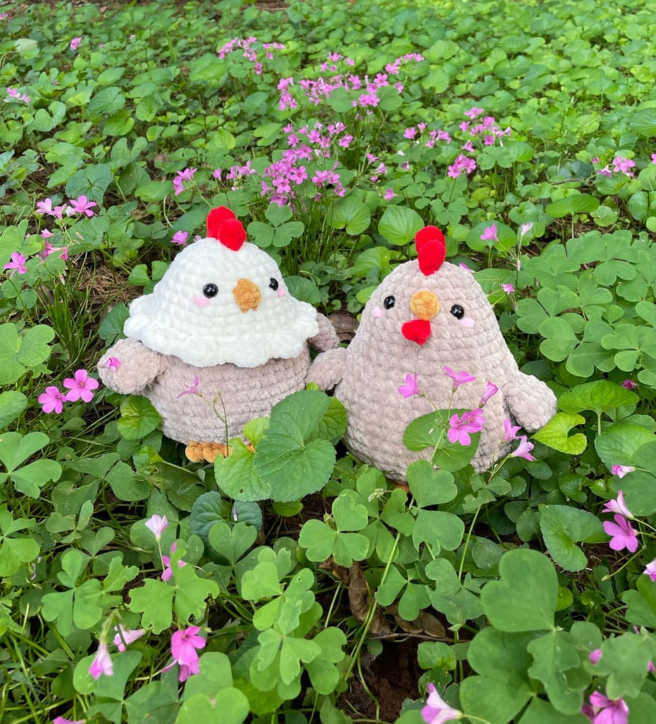 19 Crochet Chicken Patterns: Cute and Easy Tutorials! | Marching North