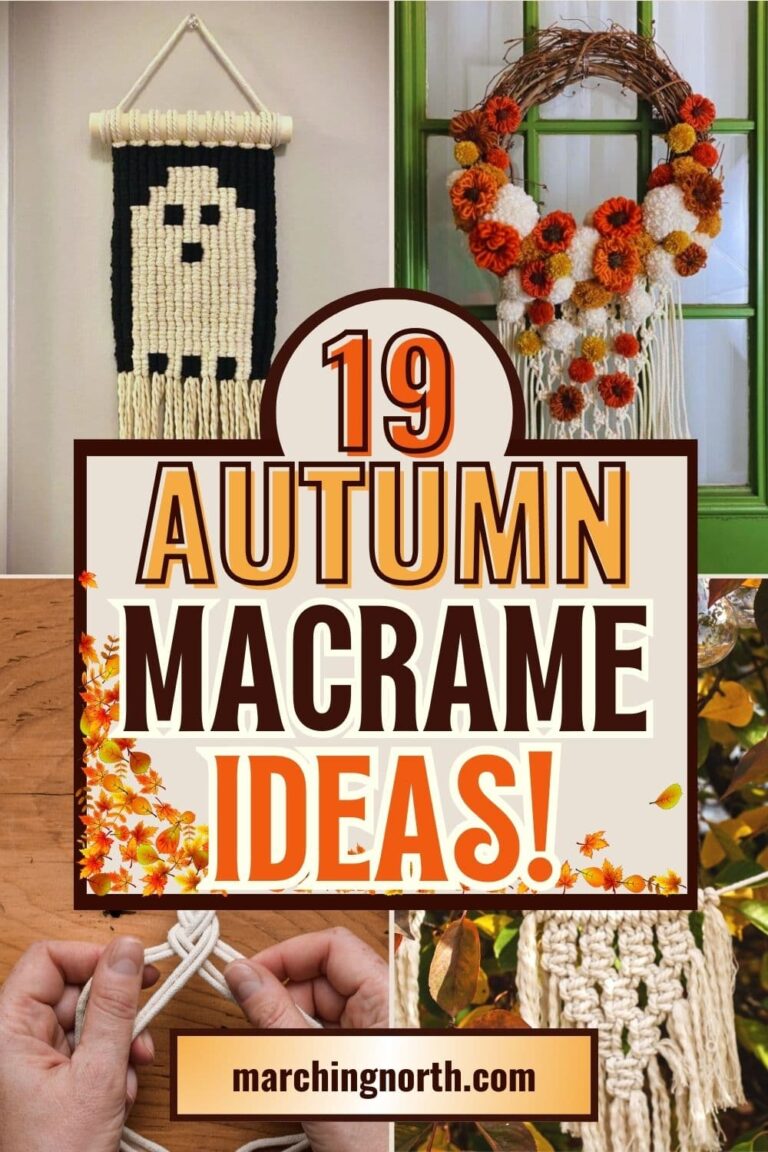 19 Fall Macrame Ideas: Easy DIY Decor Projects! | Marching North