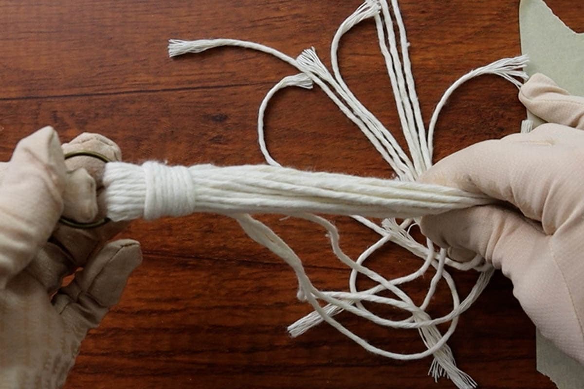 DIY Macrame Mason Jar Hanger | Free Pattern + Video! | Marching North