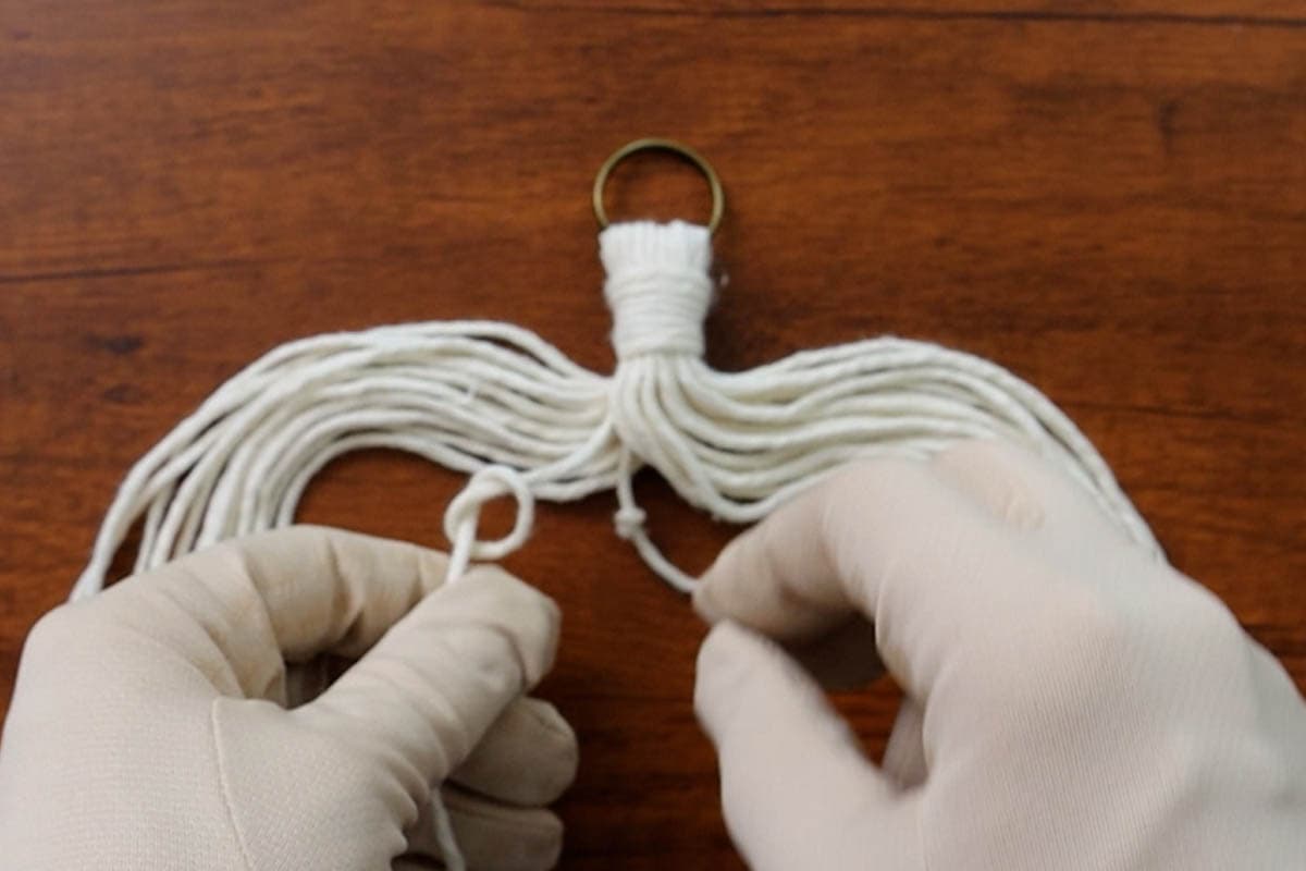 DIY Macrame Mason Jar Hanger | Free Pattern + Video! | Marching North