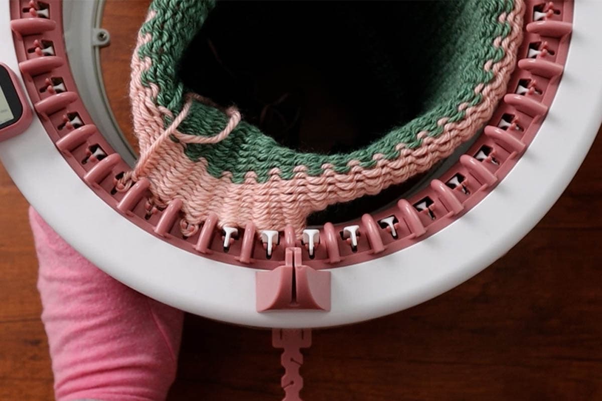 Free Twisted Knitting Machine Headband Pattern (40 Hook Sentro or Addi ...