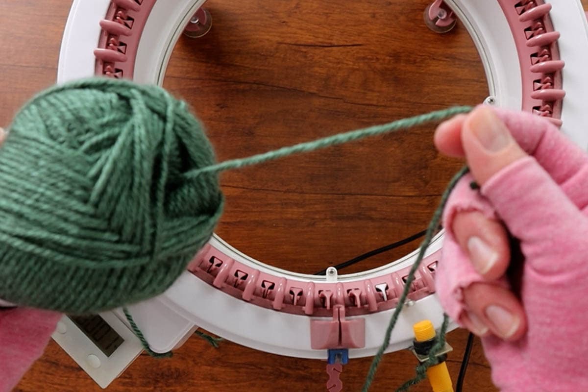 Easy Knitting Machine Beanies in 3 Sizes! | Marching North