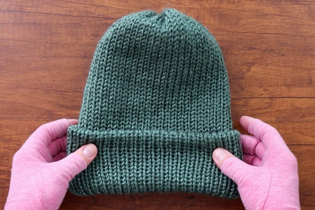 Easy Knitting Machine Beanies in 3 Sizes! | Marching North