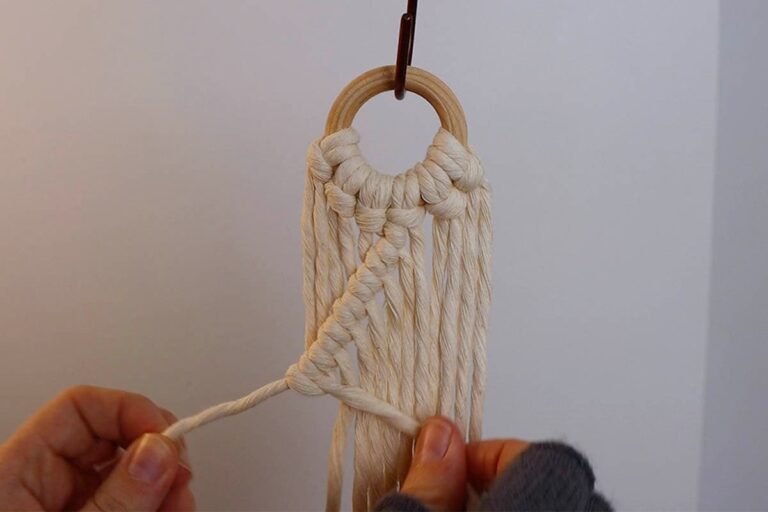 Double Macrame Hat Hanger | Free Pattern & Video! | Marching North