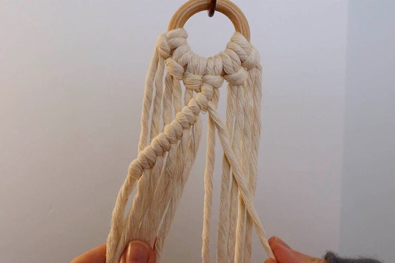 Double Macrame Hat Hanger | Free Pattern & Video! | Marching North