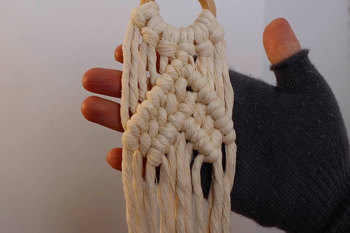 Double Macrame Hat Hanger | Free Pattern & Video! | Marching North