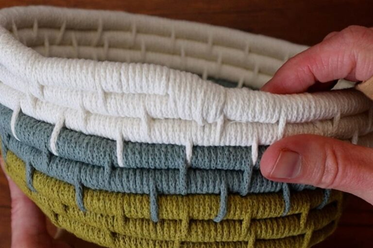How to Make a Coiled Rope Basket (Easy DIY Tutorial for Beginners ...