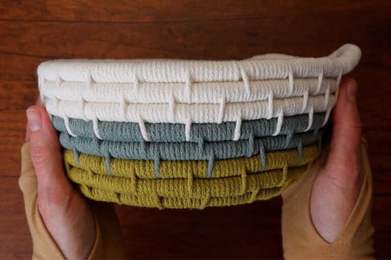 How to Make a Coiled Rope Basket (Easy DIY Tutorial for Beginners ...