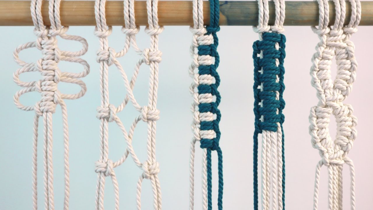 Unique Macrame Knots & Patterns (That Anyone Can Make)
